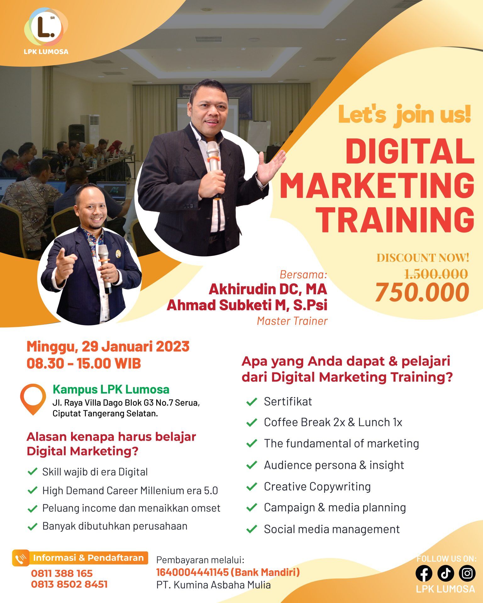 Digital Marketing Training - LPK Lumosa